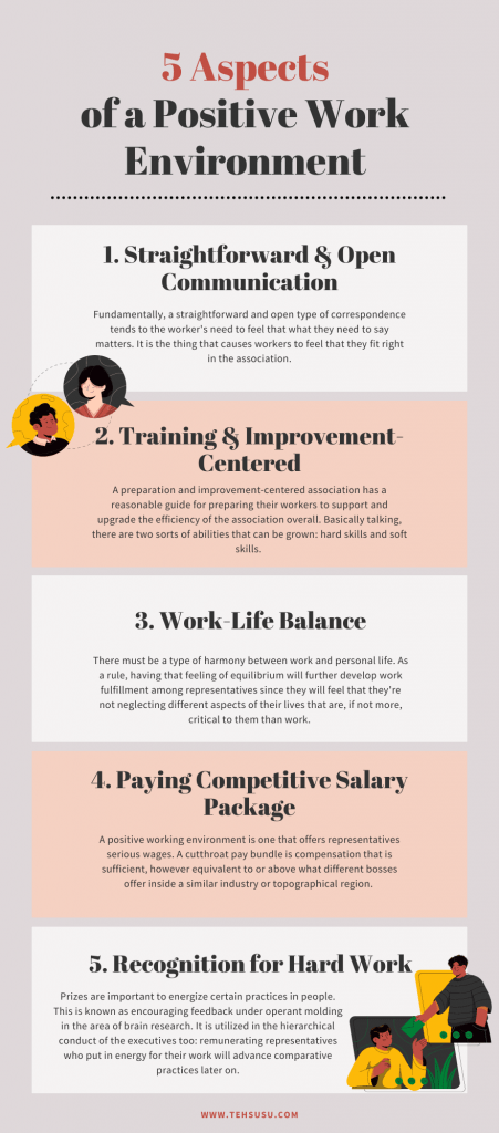 5 Aspects of a Positive Working Environment - Life and Travel Journal